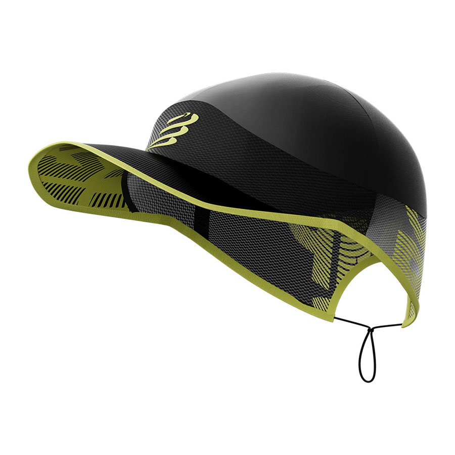 COMPRESSPORT PRO RACING CAP - BLACK/WHITE PRINT - The Highlandner ...
